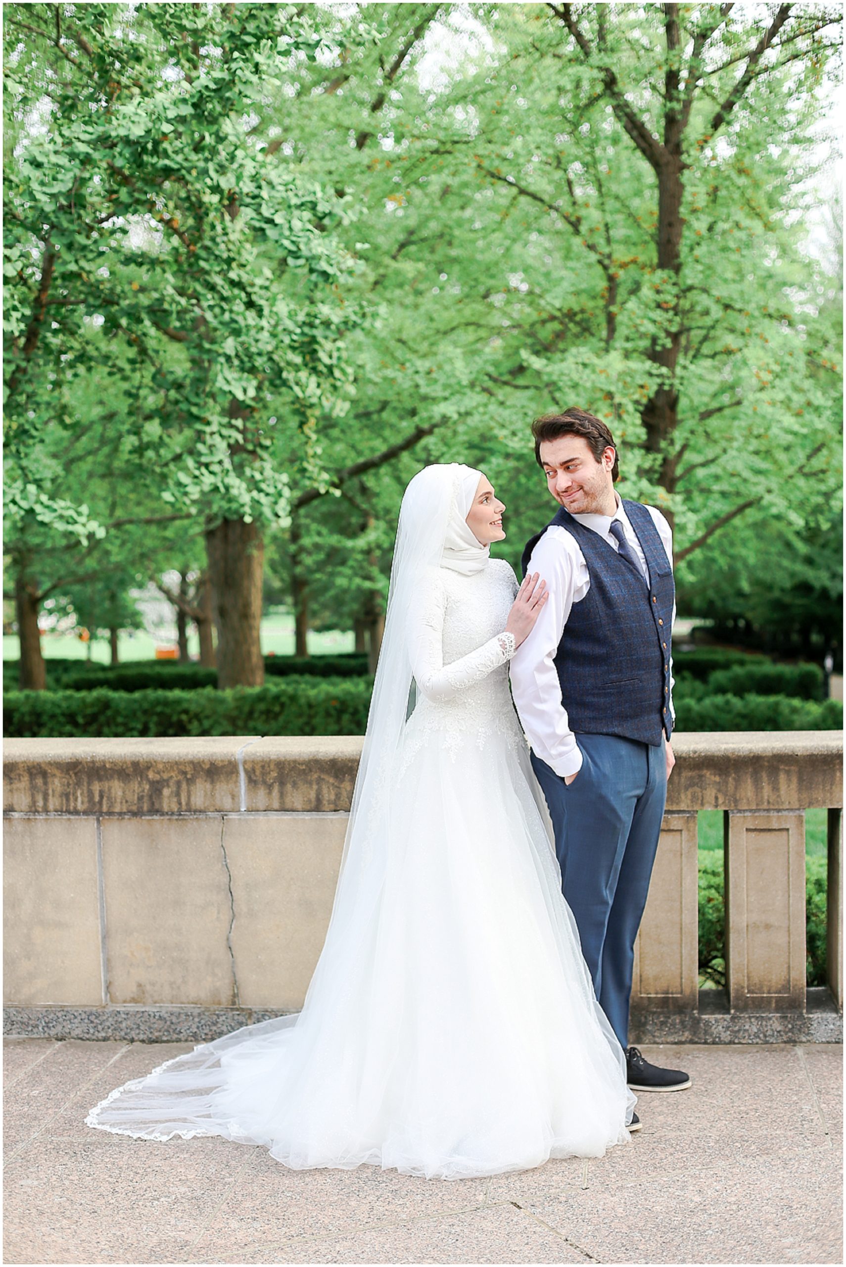 Elif and Abdullah | Turkish Muslim Wedding Portraits at the Kansas City ...