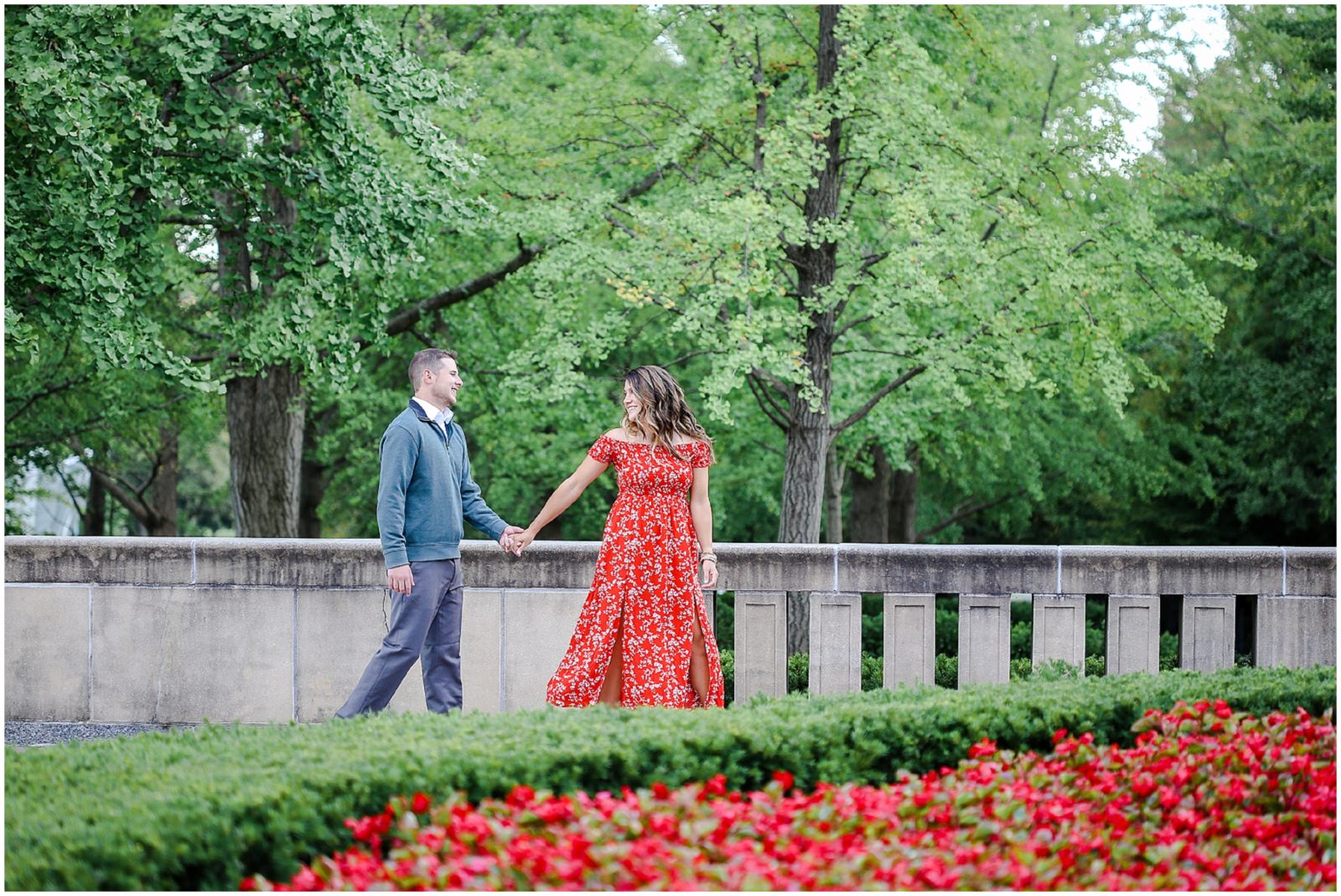 Emily & Cory's Kansas City Engagement Session at Nelson Atkins Museum ...
