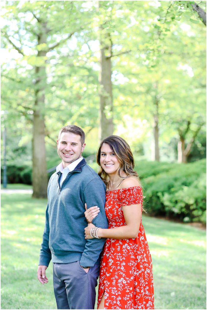 Emily & Cory's Kansas City Engagement Session at Nelson Atkins Museum ...