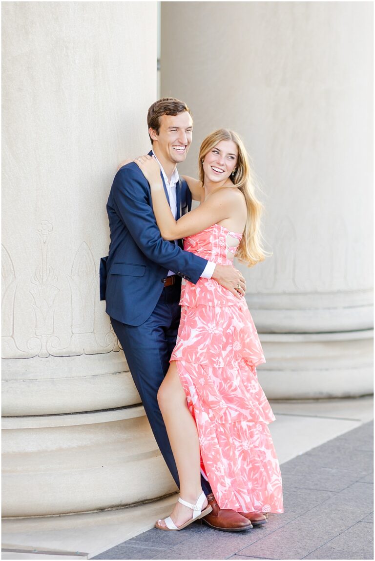 Kansas City Engagement Portraits at Nelson Atkins Museum for Kate ...