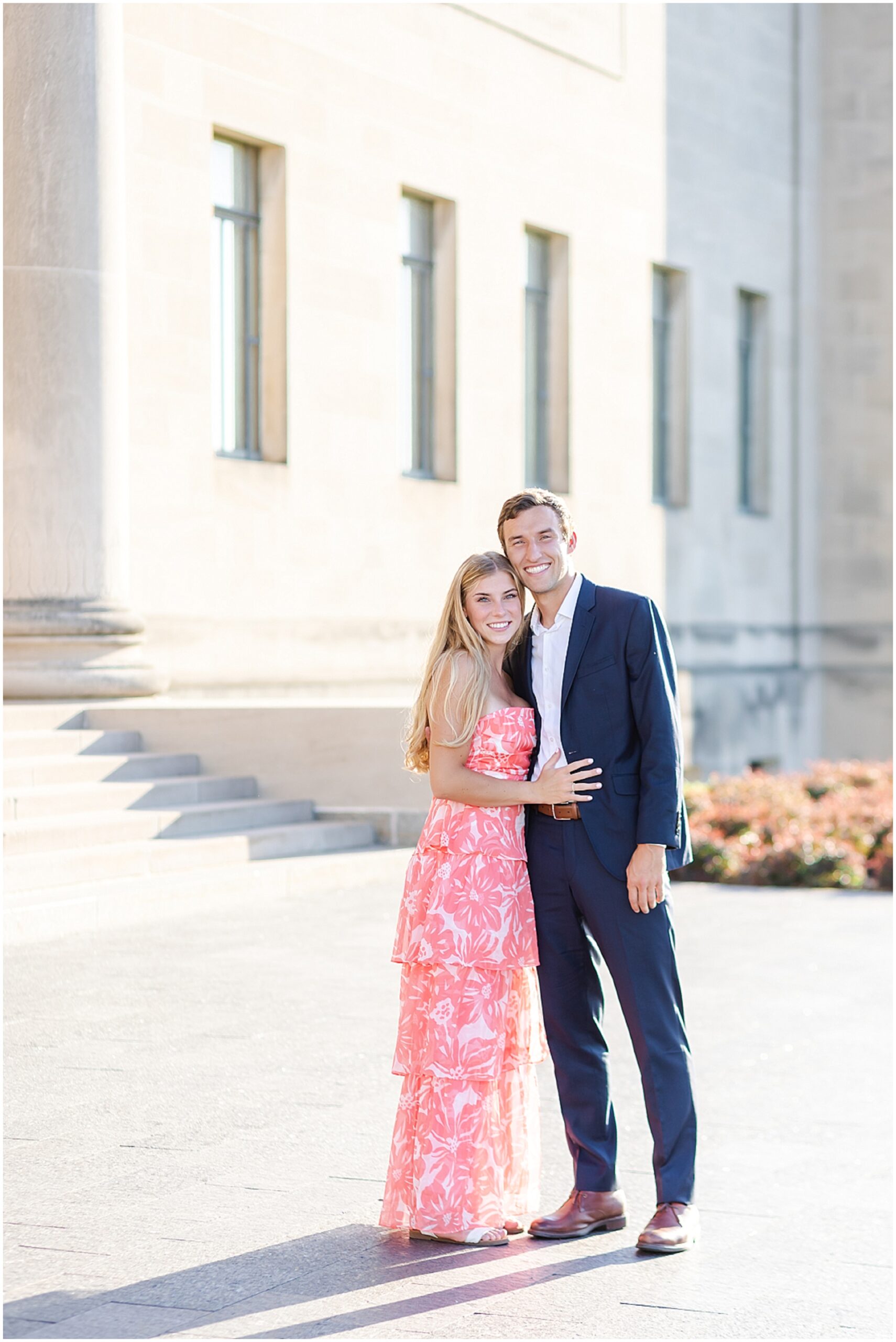 Kansas City Engagement Portraits at Nelson Atkins Museum for Kate ...